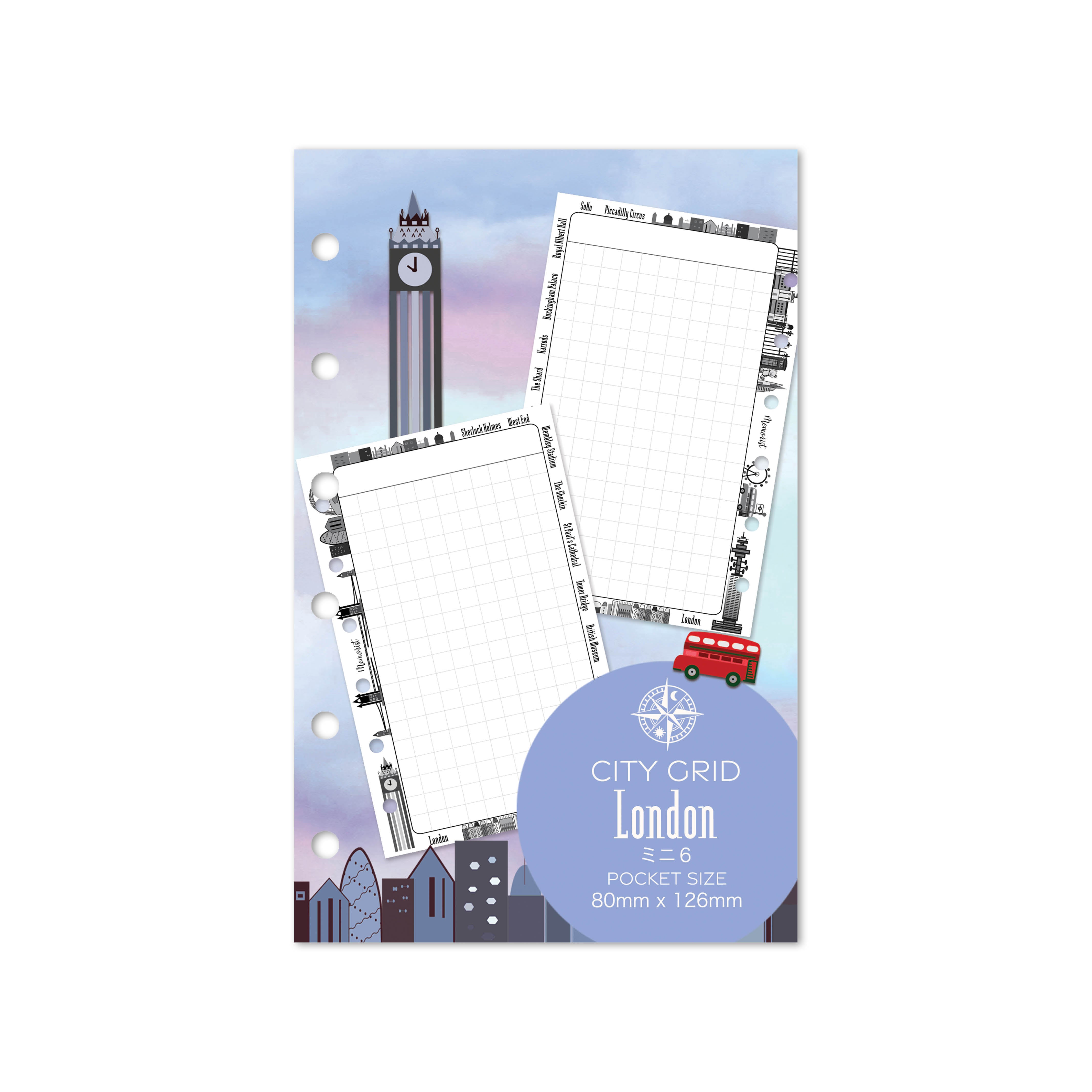 City Grid: London (Pocket Size) – Memorist｜メモリスト