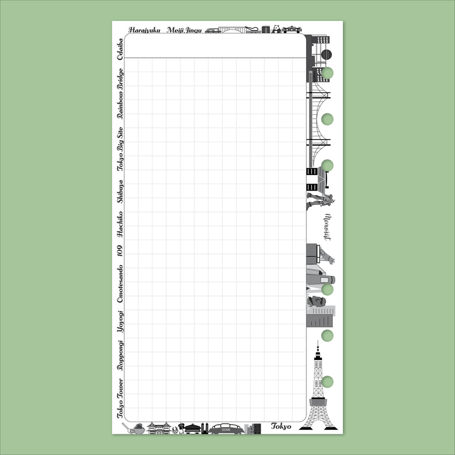 City Grid: Tokyo (Personal Size) – Memorist｜メモリスト