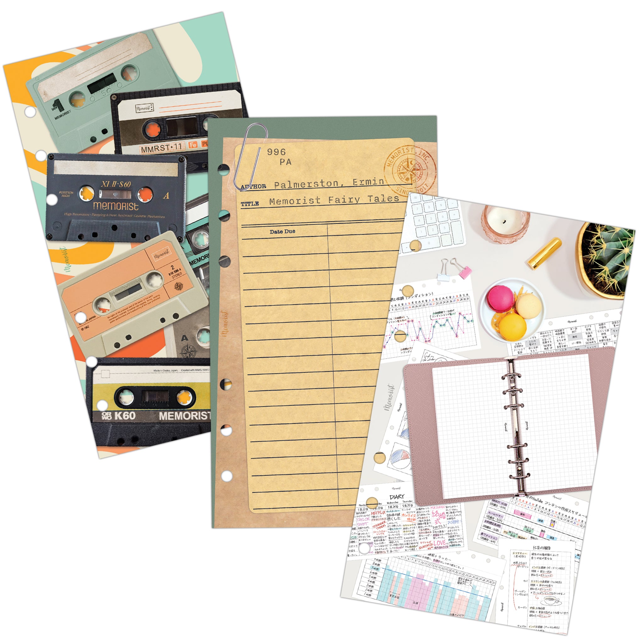 Paper Divider【Write-on-'em Series】(Personal Size) – Memorist｜メモリスト