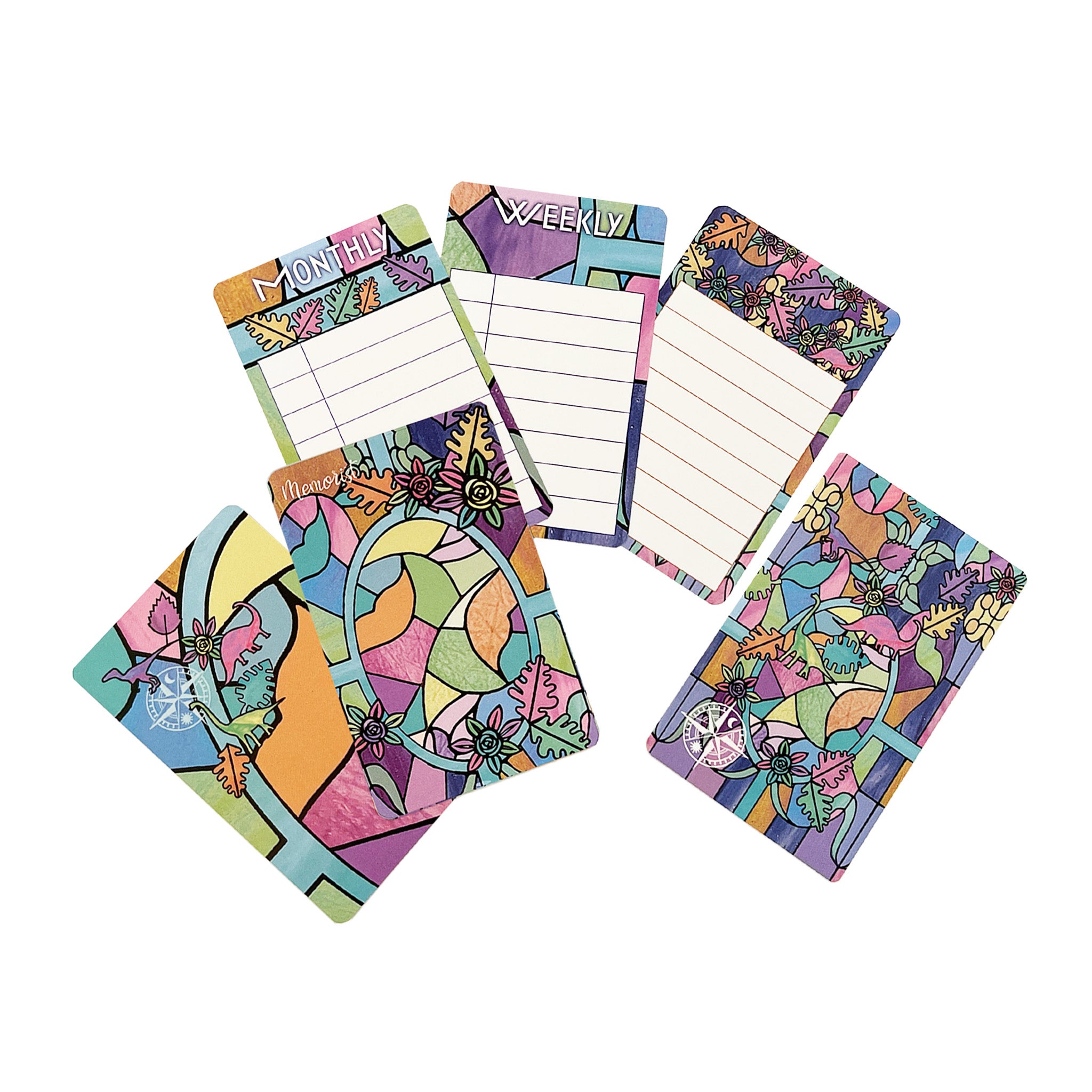 Decoration Card【Stained-Saurus】 – Memorist｜メモリスト